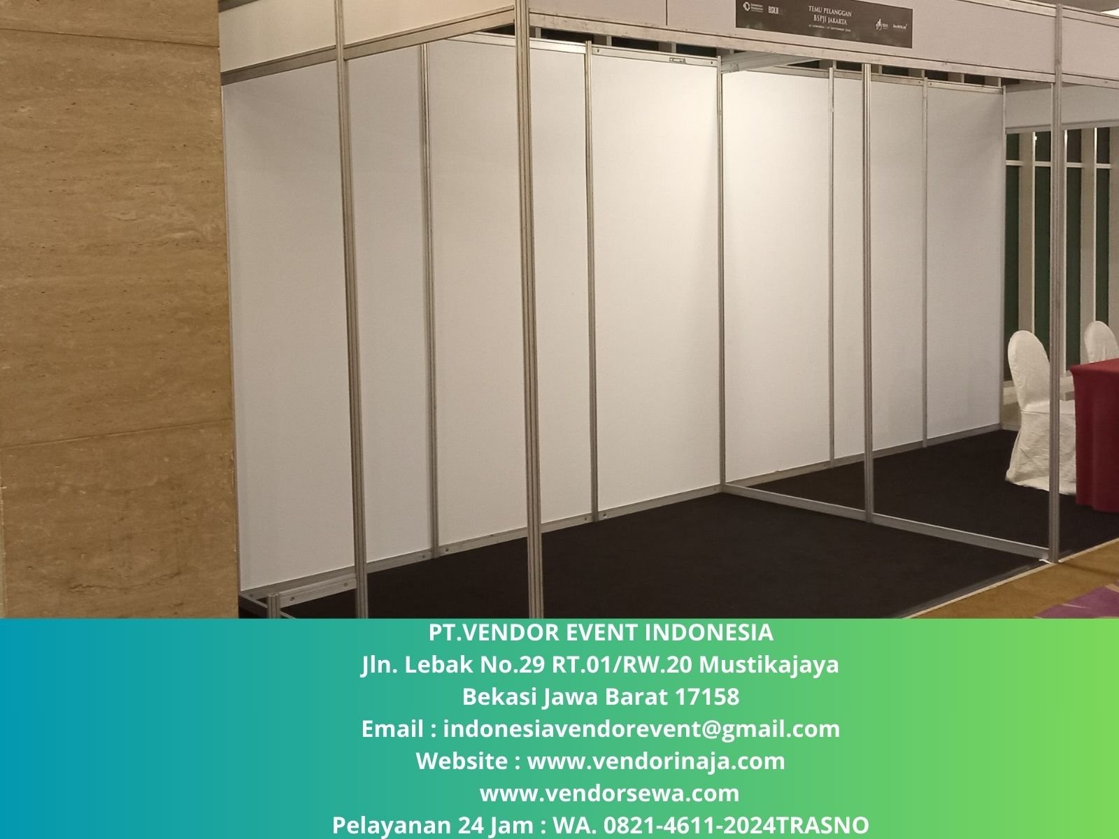 Supplier Sewa Ruang Partisi Stand Pameran Area Jakarta - Pusat Sewa ...