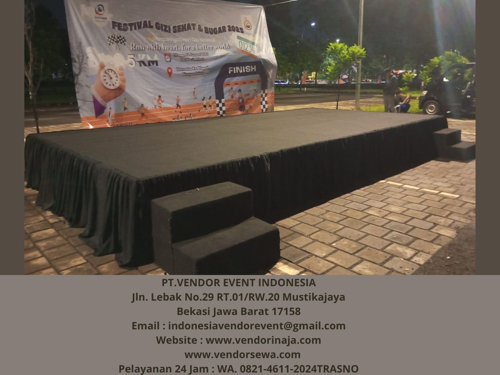 Sewa Panggung Ukuran 6x3 Meter Tinggi 50cm di Jakarta - Pusat Sewa Alat ...