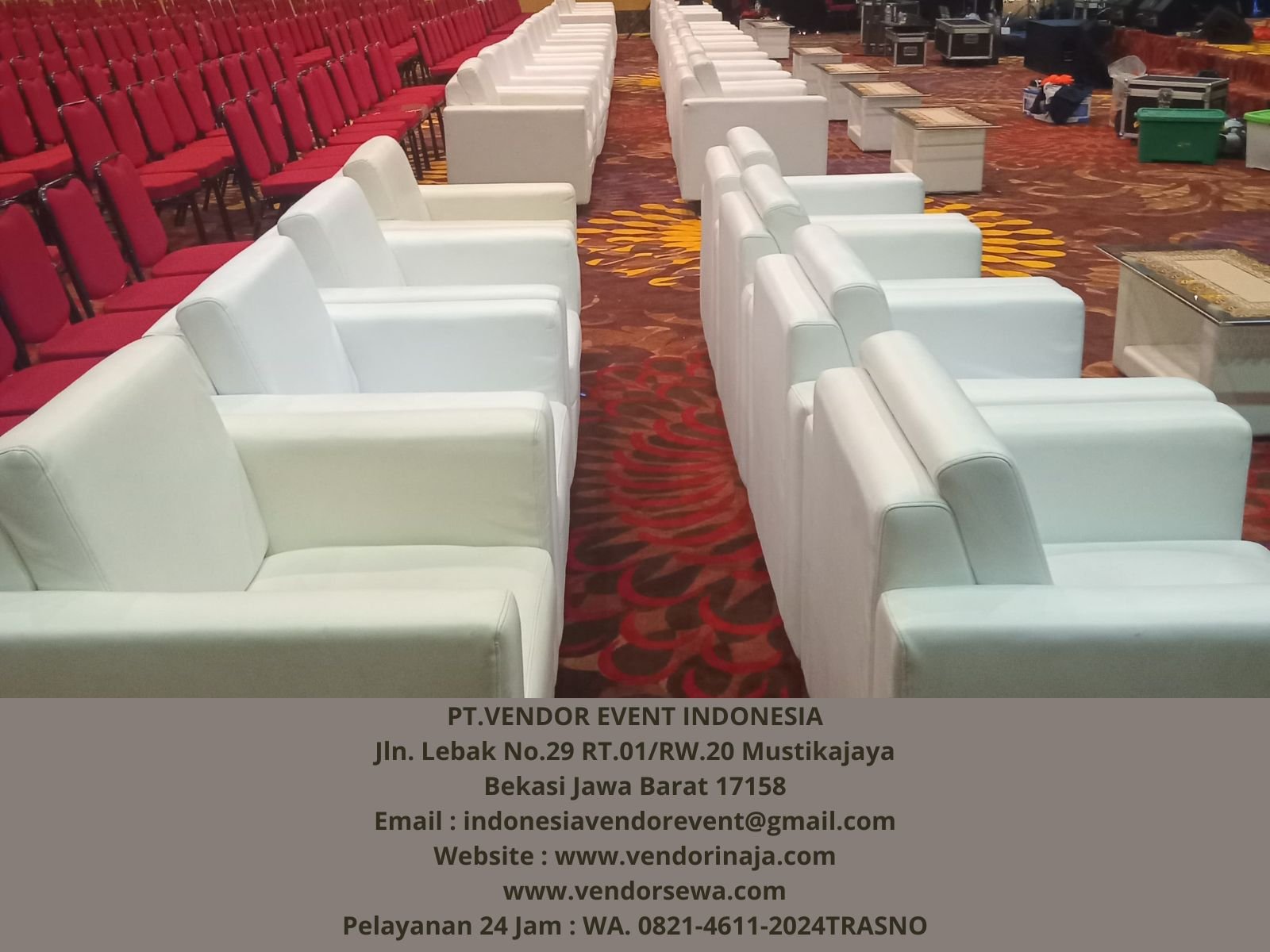 Rental Sofa Kotak Putih Single Event kemendikbud Jakarta - Pusat Sewa ...